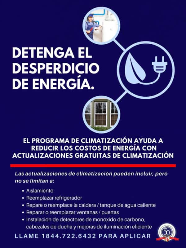 Weatherization - PACO | Puertorriquenos Asociados For Community ...